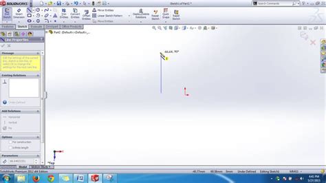 Mastering Solidworks Line Sketching Mastering Solidworks Line Sketching