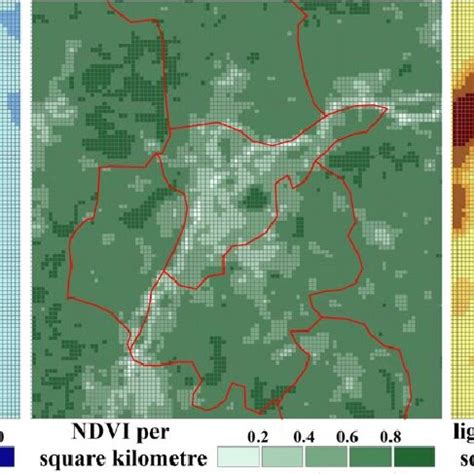 Different Resolution And Spatial Interpolation Maps Of The Study Area Download Scientific Diagram