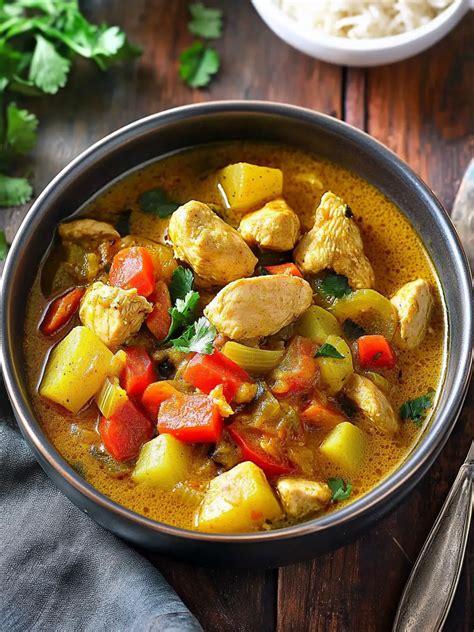 Savory Chicken Vegetable Curry For Ultimate Comfort Meals Recipes By