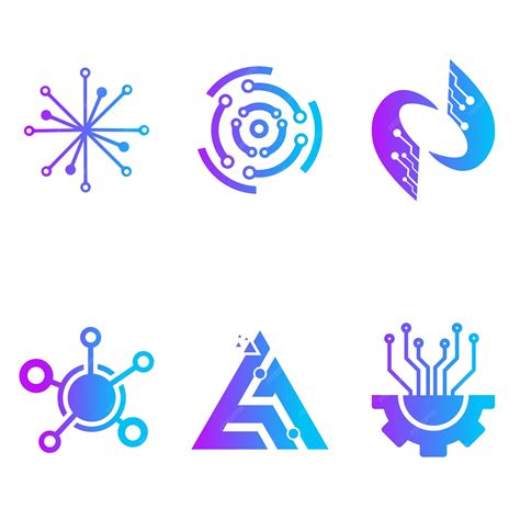 Premium Vector Free Vector Tech Icon For Logo