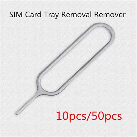 Pcs Pcs SIM Card Tray Removal Remover Eject Pin Needle For IPhone S Plus S SE C