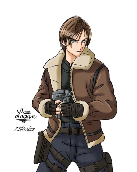 Leon Resident Evil 4 Remake Fan Art By Gabelogan3d On Deviantart