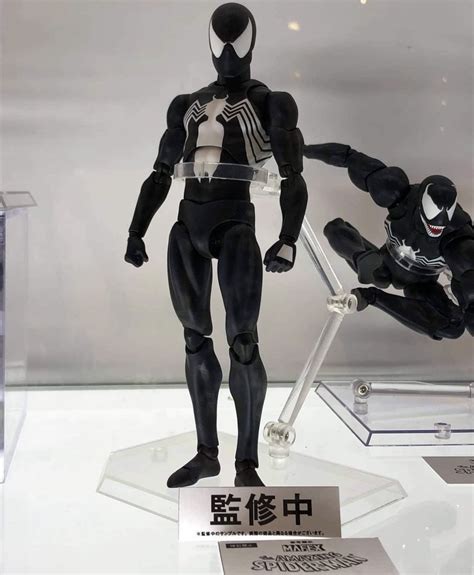 Xavier Cal Custom Mafex Spider Man Black Suit Xavier 41 Off