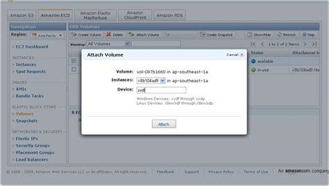 Pranab S Scrapbook Amazon EBS Volume And Adding New EBS Volume To Amazon EC2 Instance