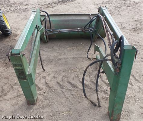 John Deere 67 Loader In Kinsley Ks Item Ea9767 Sold Purple Wave