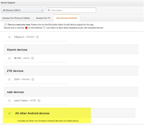 App Not Compatible Amazon App Store Stack Overflow