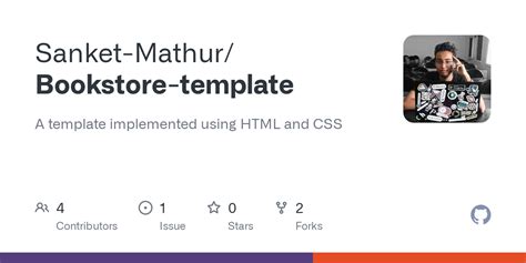 GitHub Sanket Mathur Bookstore Template A Template Implemented Using HTML And CSS