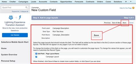 salesforce rich text field