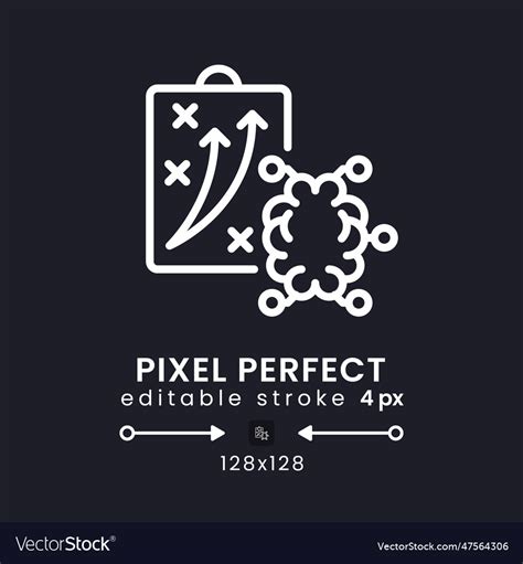 Neuromarketing Strategies White Linear Desktop Vector Image