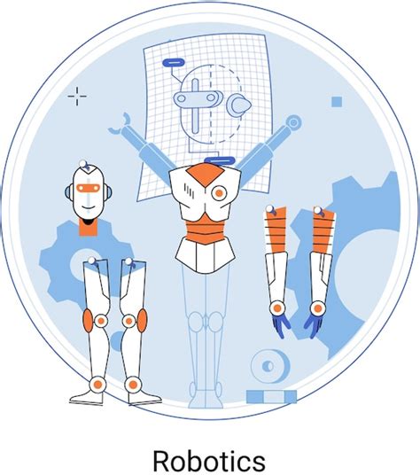 Premium Vector Robotics Scientific And Technical Base For Design Production And Application Of