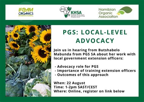 Pgs Sa Local Level Advocacy Kcoa