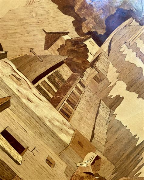 Japanese Art Wood Inlays