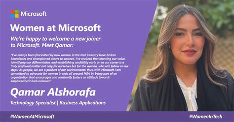 Microsoft On Linkedin Womenintech Womenatmicrosoft