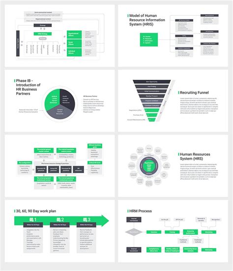 Human Resource HRM Powerpoint Template Etsy