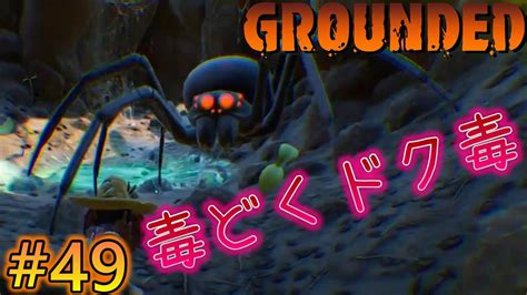 【grounded】超強力毒をもつアイツにやっと‥‥！昆虫裏庭冒険サバイバル！グラウンデッド！正式版 49 Youtube