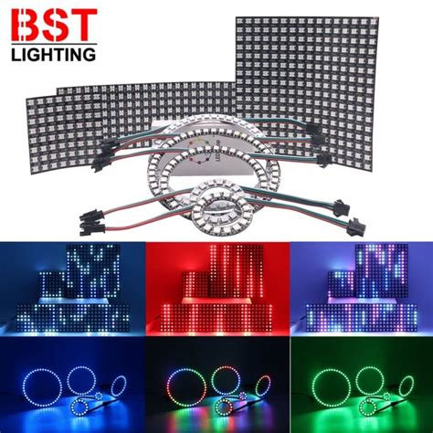 WS B Led Digital Panel Matrix Flexible Screen X X X WS RGB Addressable LED