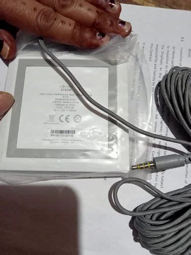 Wired Modern Cisco Cts Mic Tabl20 Table Microphone Color White At Rs 18500 Piece In Ghaziabad