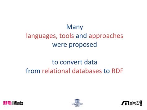 Mapping Hierarchical Sources Into Rdf Using The Rml Mapping Language