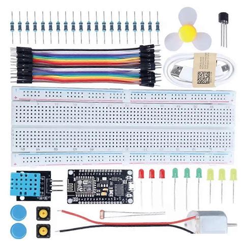 Esp8266 Wifi Kit Temperature And Humidity Sensor Programming Kit Learning Kit For Electronic