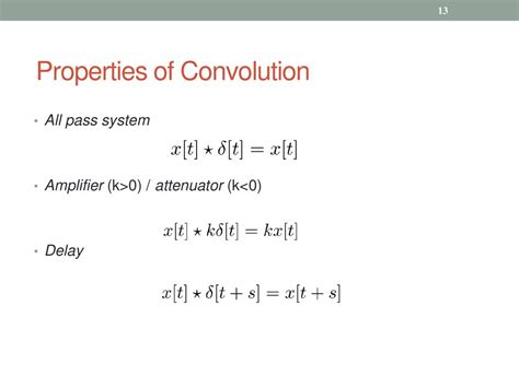 Linear System Convolution Linear Filter Ppt Download