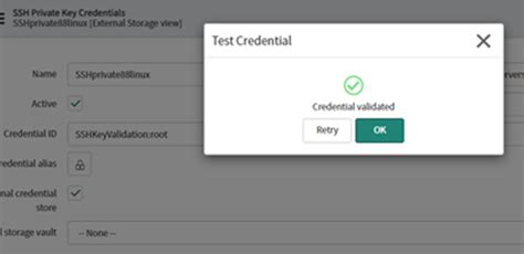 Validating Ssh Private Key Account
