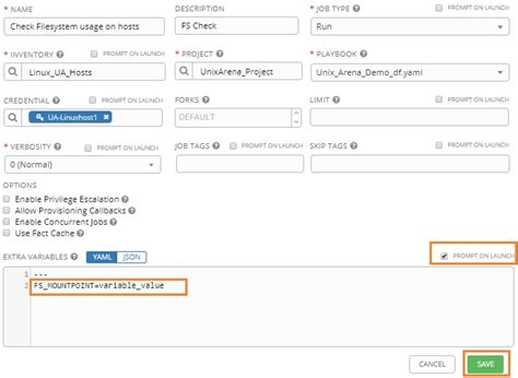 Ansible Template Command