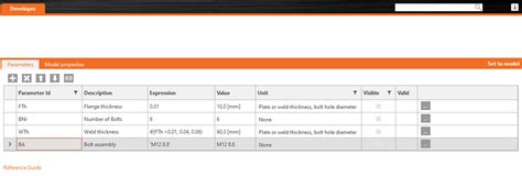 parametric design options for idea statica connection idea statica