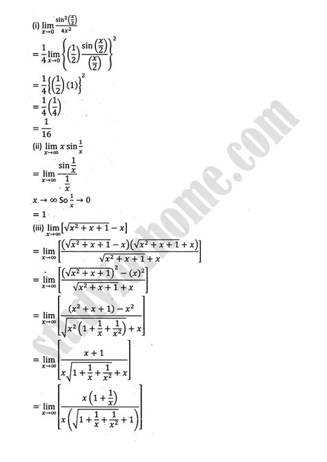 Exercise 23 Functions And Limits Mathematics 12th