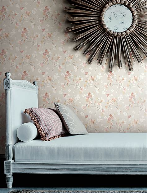 4134 72524 Azalea Ruby Floral Branches Wallpaper By Chesapeake