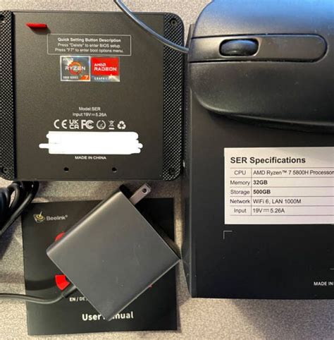 Amazon Ca Beelink SER Mini PC AMD Ryzen H GB GB Or GB With