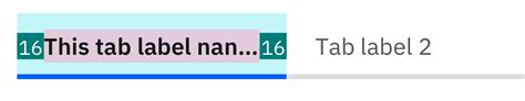 [tabs] need solution for content overflow · issue 2178 · carbon design