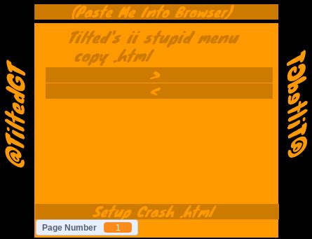 Ii S Stupid Menu Copy Html By ClawBeef