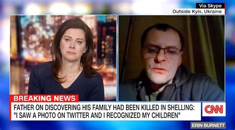 Cnns Erin Burnett Cries Talking To Grieving Ukrainian Dad