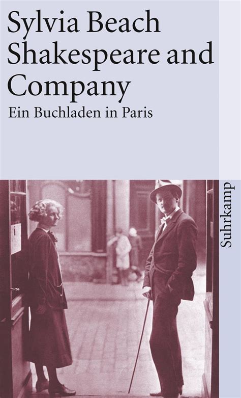 Shakespeare And Company Von Sylvia Beach Buch 978 3 518 37323 1