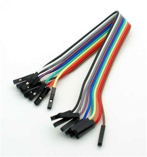 Breadboard Jumper Wire For Arduino Fem Fem 21cm Uge Electronics Egypt