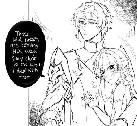 Zhongli X Lumine On Tumblr