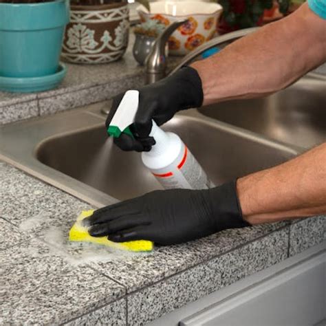 Ansell Microflex Midknight Touch 93 732 Nitrile Gloves