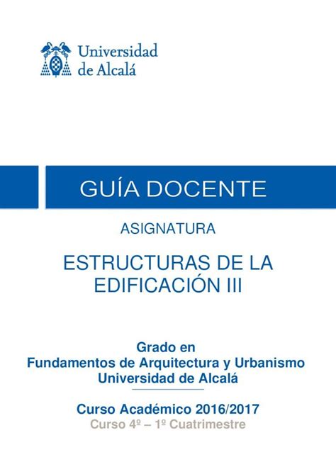 Pdf Estructuras De La EdificaciÓn Iii Dokumentips