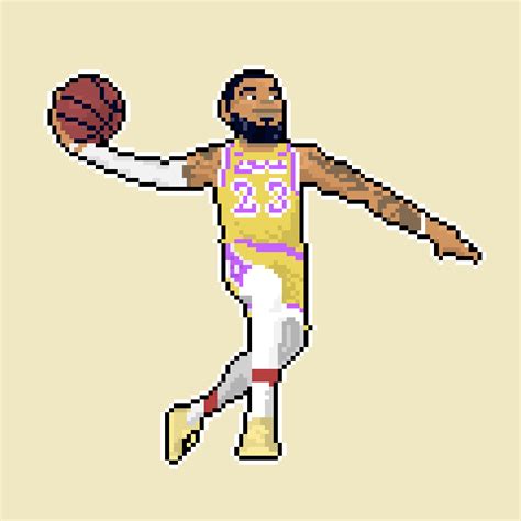 Pixilart Lebron James By Ramrex999