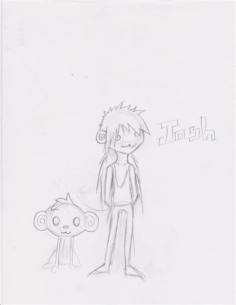 Josh And Monkey By Latoreia On Deviantart