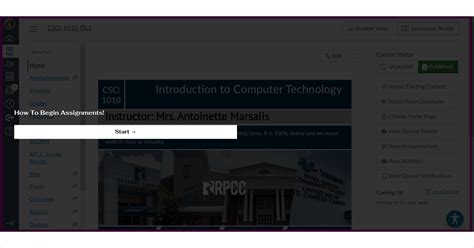 How To Begin Assignments