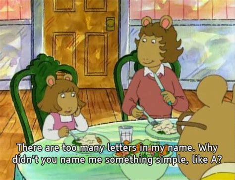 Arthur And Dw Quotes Iconic Dw Moments From Arthur