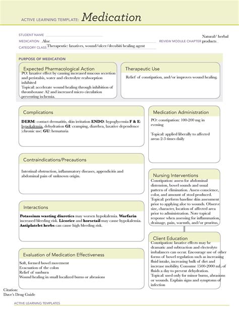 Aloe Vera And Medication Interactions At Herman Dunlap Blog