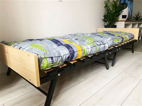 Розкладушка розкладне ліжко раскладушка ціна з матрацом без вихідних 2 400 грн Меблі для