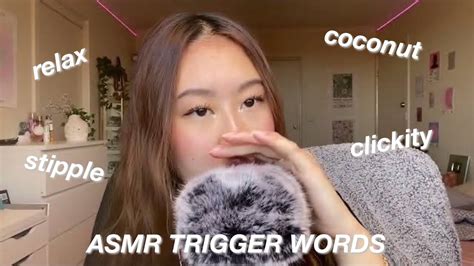 Asmr Trigger Words Youtube