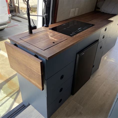 36 Camper Van Kitchen Galley For Ford Transit And Ram Promaster