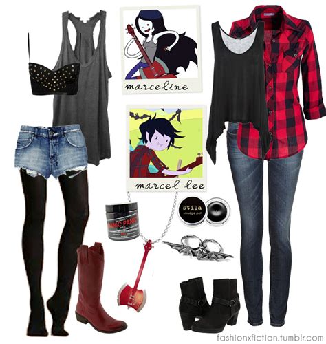 Marceline The Vampire Queen Outfits