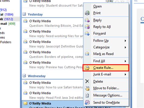 How To Move All Messages From The Message Sender To Specific Folder In Outlook Software