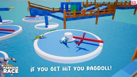 Parkour Race Multiplayer Blueprint Game Template Platformer