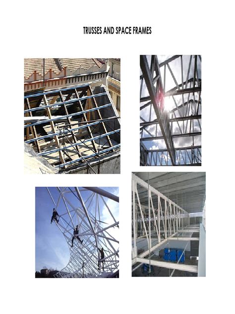 lesson08 trusses and space frames pdf truss beam structure